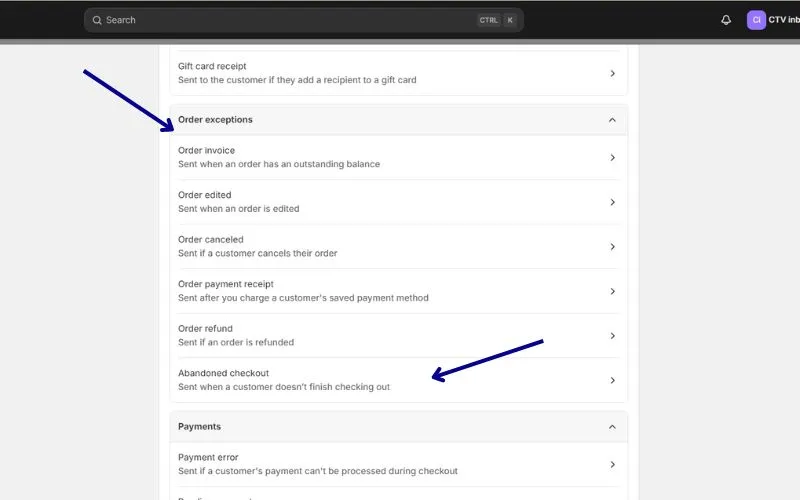 How to Edit the Abandoned Checkout Recovery Notification on Shopify